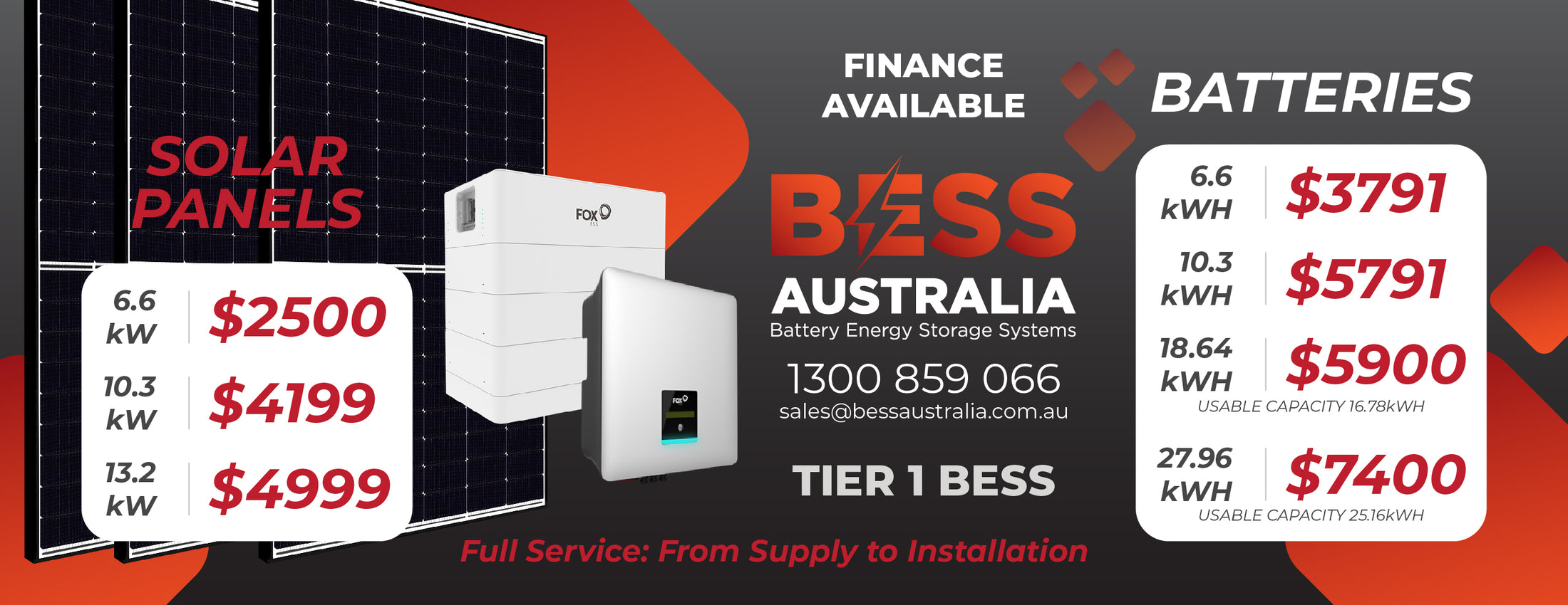 Smart Home Battery & Solar Panel Energy Storage Systems | BESS Austral