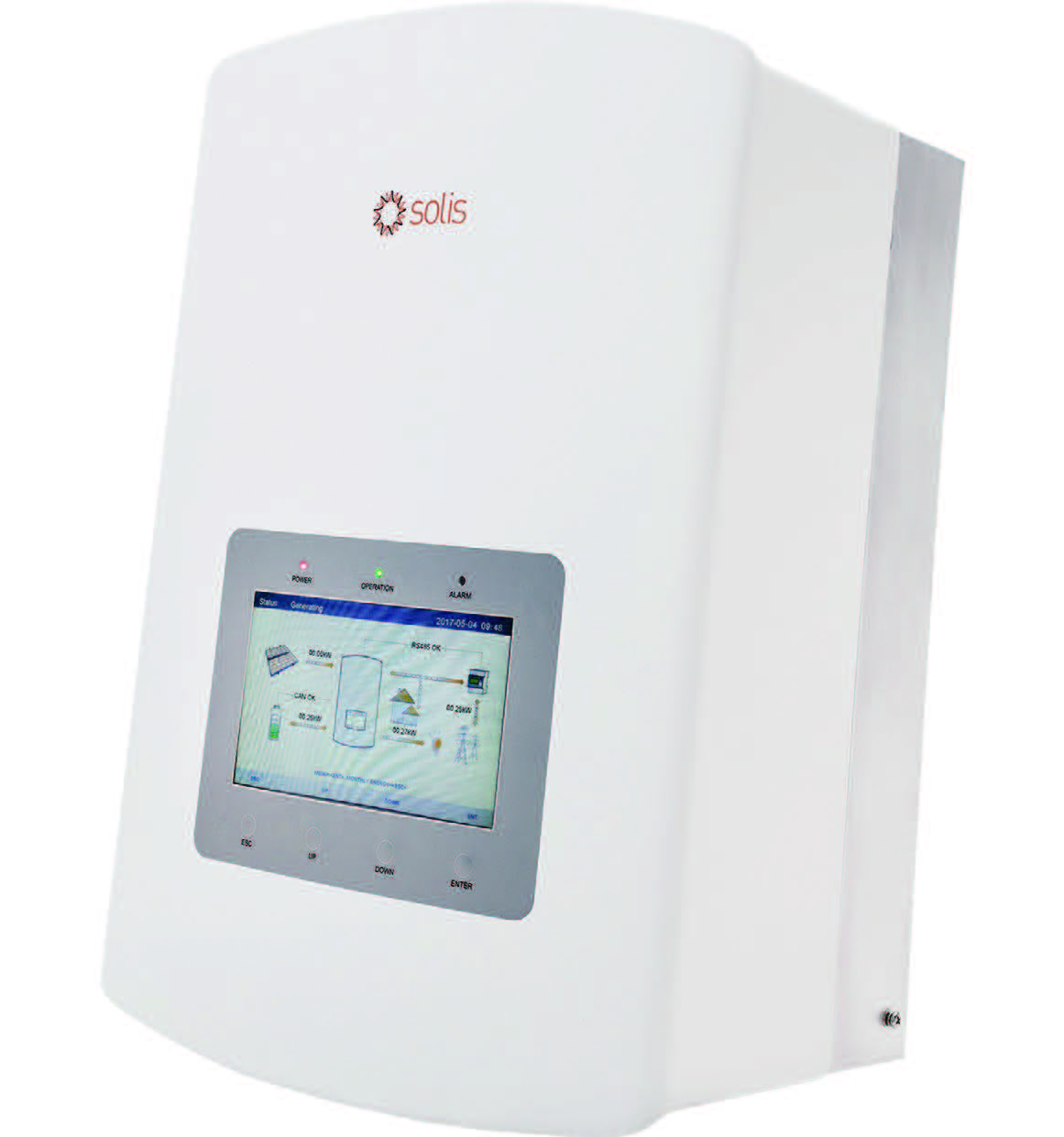 Solis Hybrid S5 LV 5kW 1 Phase 2 MPPT w/ wifi w/ 1p meter (S5-EH1P5K-L